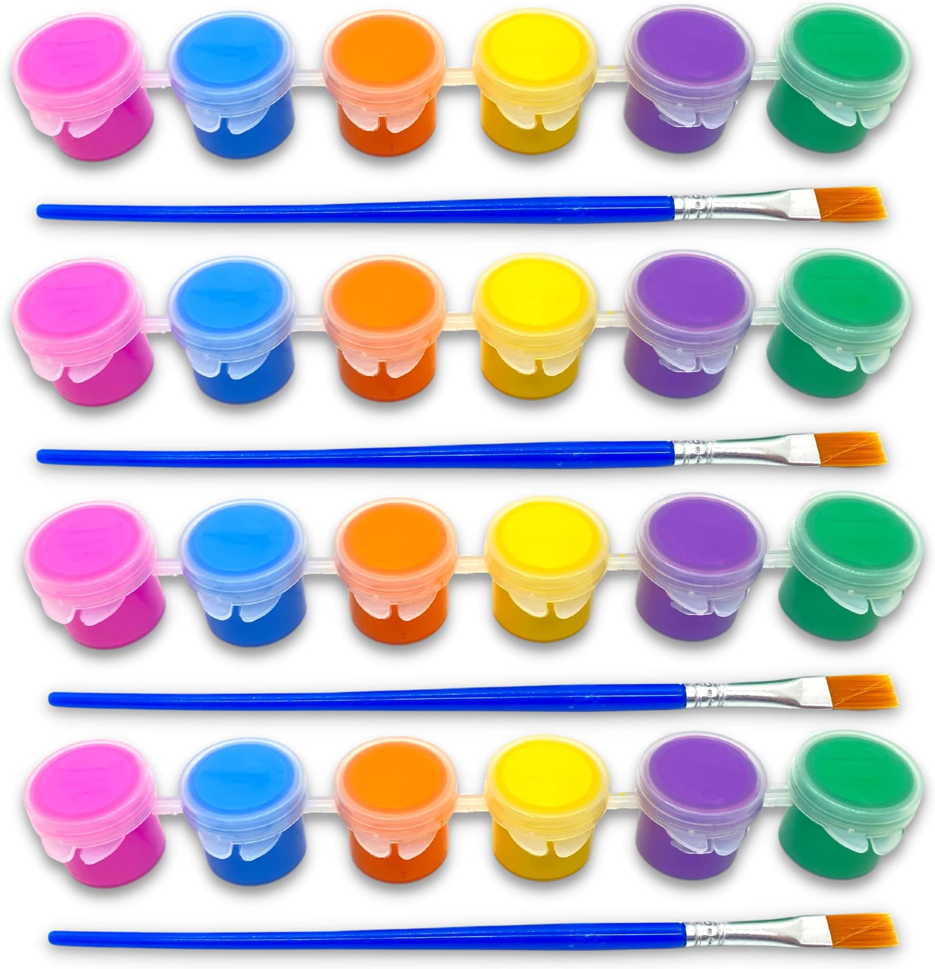 Amazon.com: Bright Creations Acrylic Paint Pots for Kids, Classroom ...