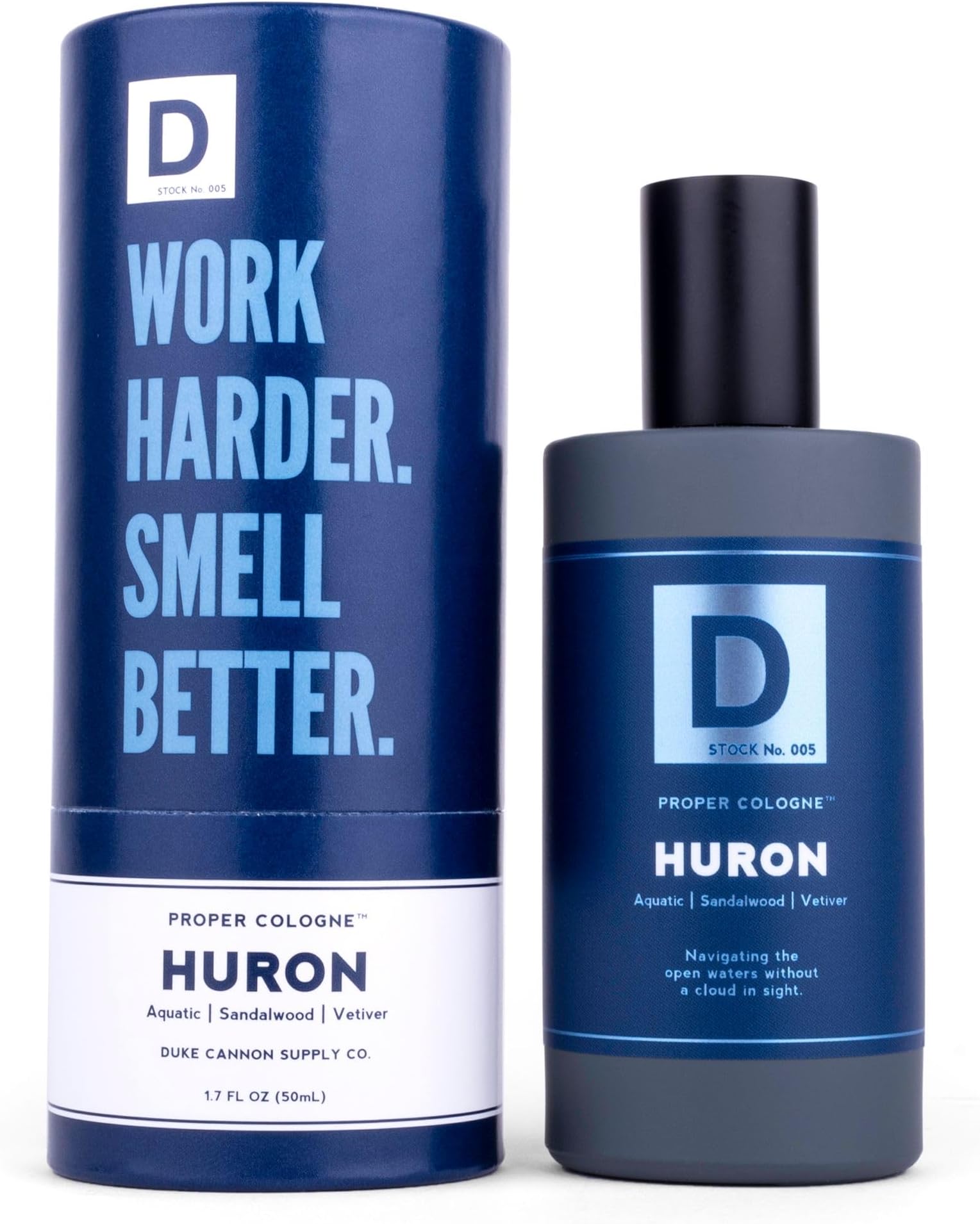 Amazon.com : Duke Cannon Proper Cologne Huron | Men's Eau de Parfum ...