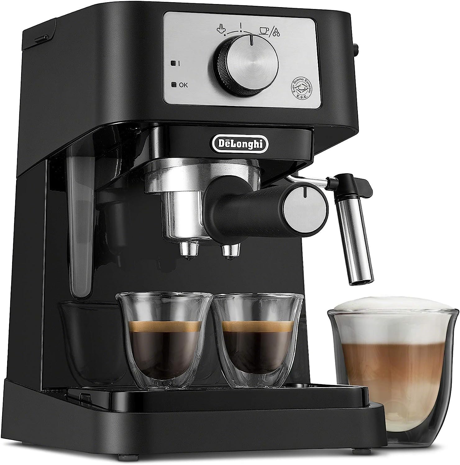 Amazon.com: De'Longhi Manual Espresso Machine/Cappuccino 15 Bar Pump ...