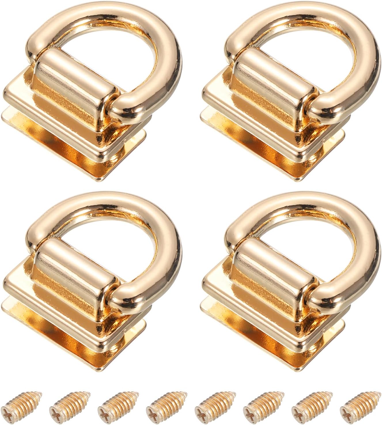 Amazon.com: uxcell Metal Bag Connector with D Ring, 4Pcs 18mm Purse ...