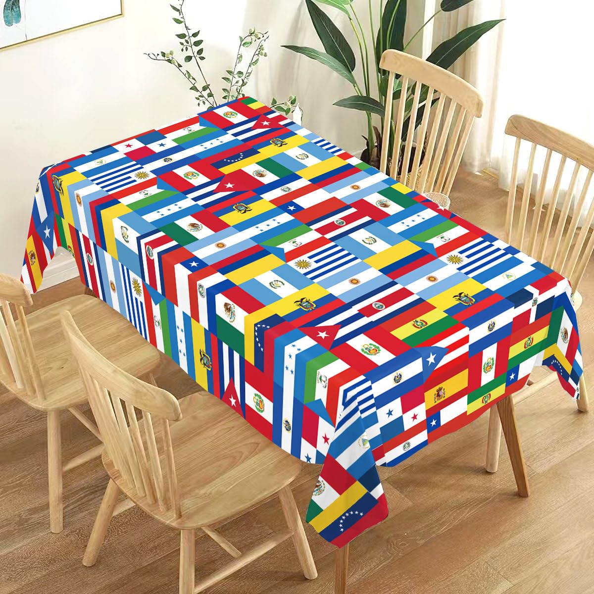 Amazon.com: Heyfary National Hispanic Heritage Month Tablecloth Spanish ...