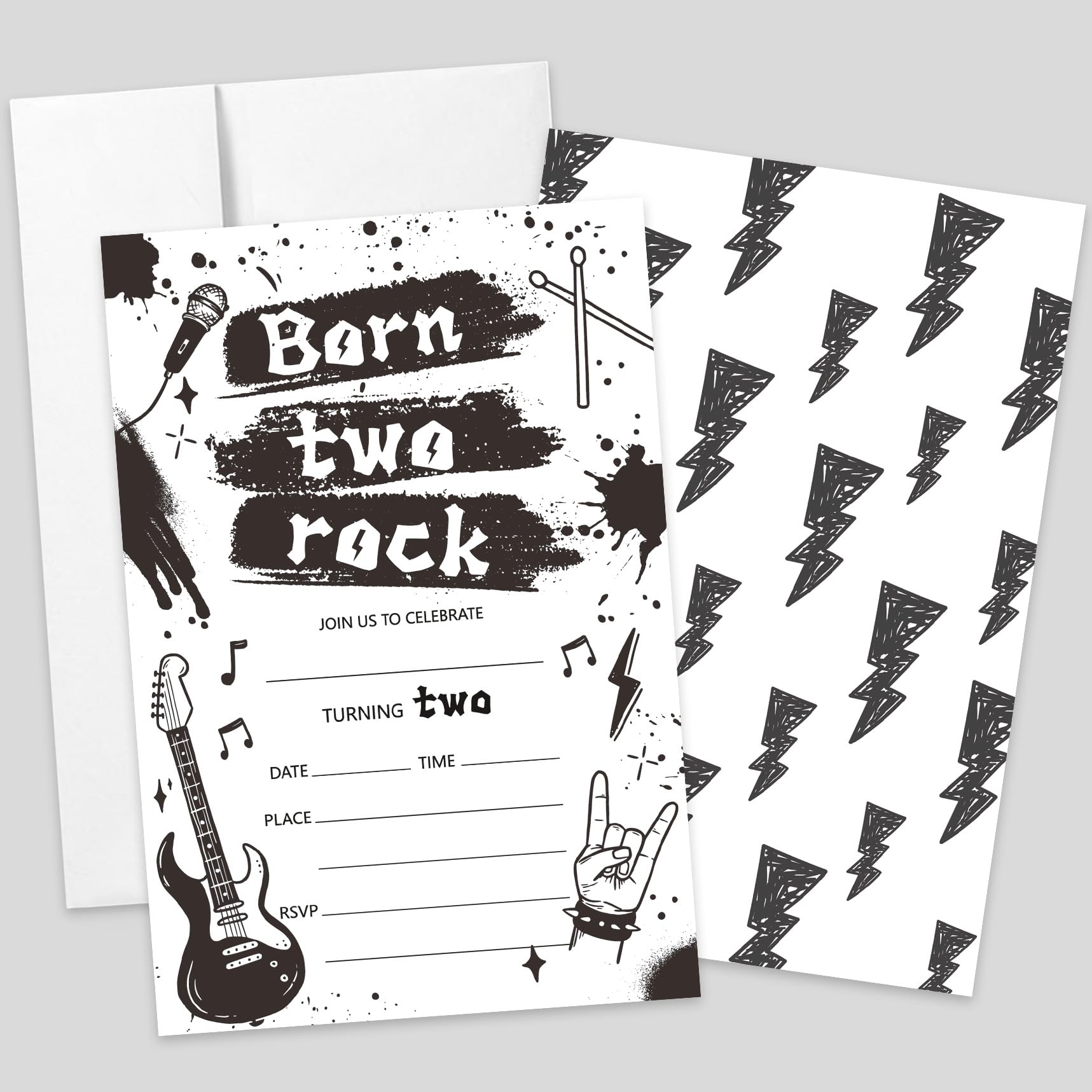 Rocker Birthday Invitations Kara's Party Ideas Girly Rock Star