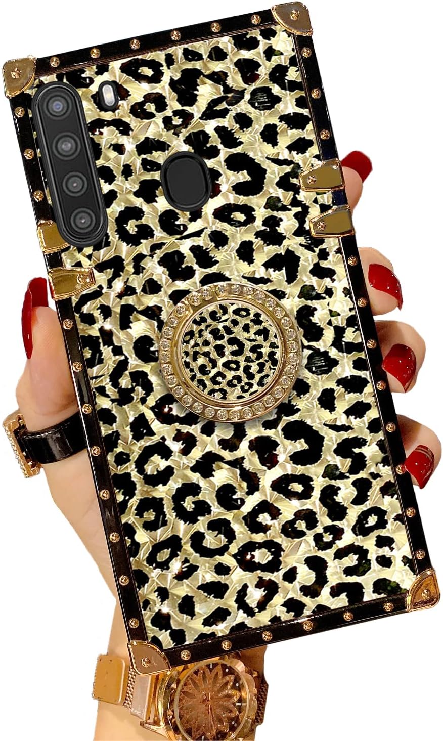 Amazon.com: Annyojo for Galaxy A21 Case, Samsung A21 Case for Women ...