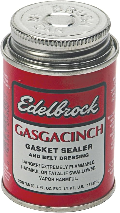 Amazon | Edelbrock 9300 Gasgacinch ガスケットシーラー - 4オンス | ボディ・フェンダー補修ツール ...
