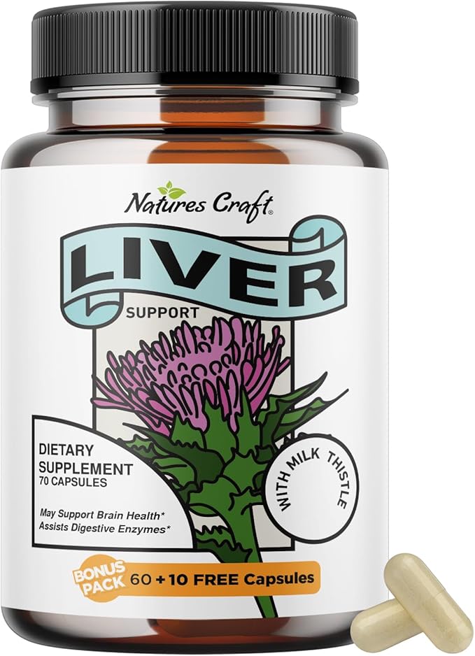 Liver Cleanse Detox & Repair Complex - Herbal Liver Support Supplement ...