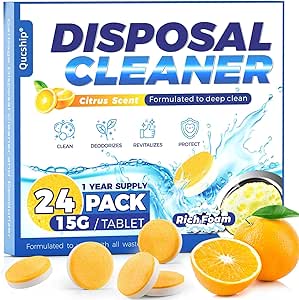Amazon.com: Qucship Powerful Foaming Garbage Disposal Cleaner and ...