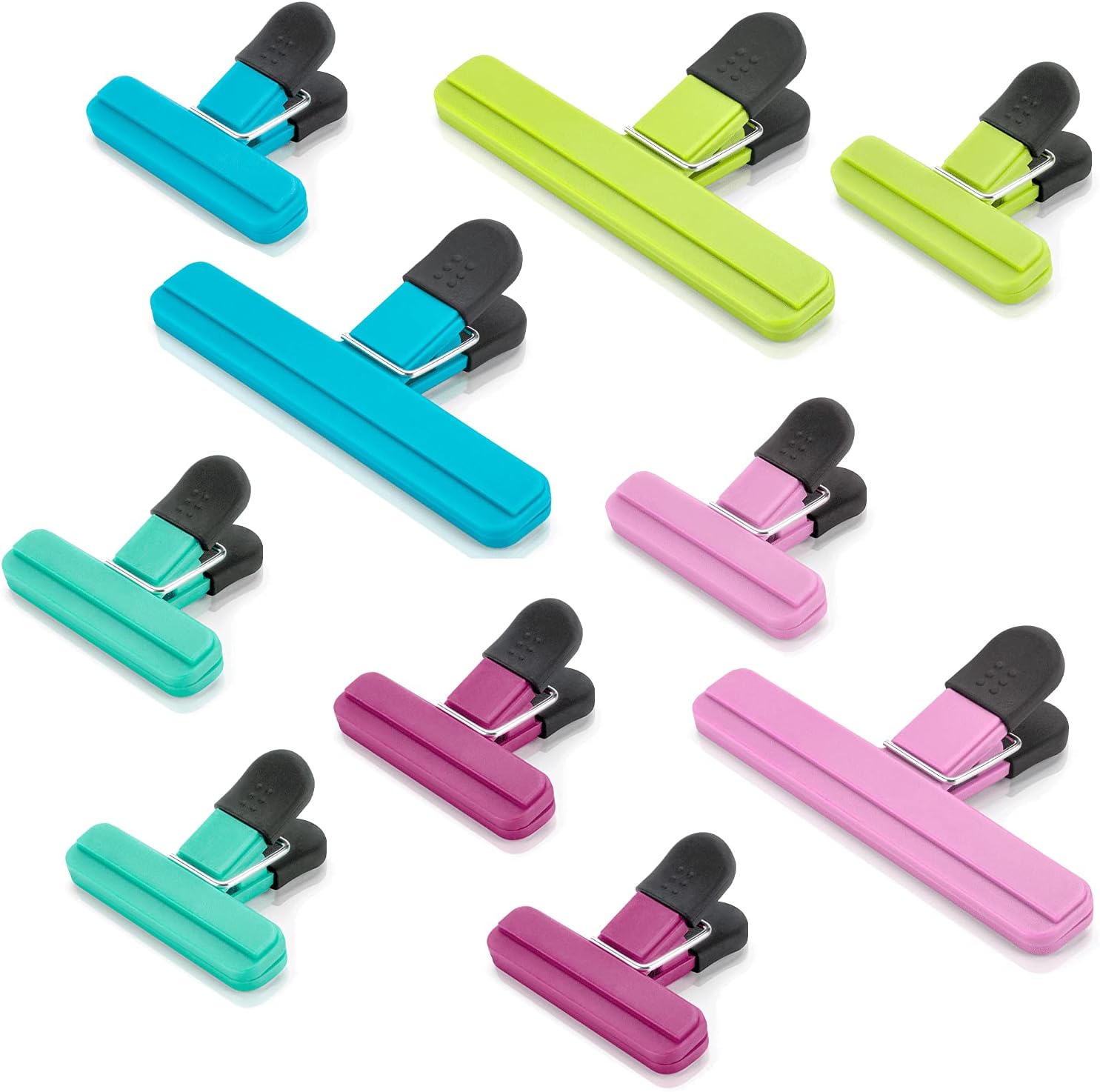 Amazon.com: 40 PCS Sealing Clip Bag Plastic Bag Chip Clips Large Size ...