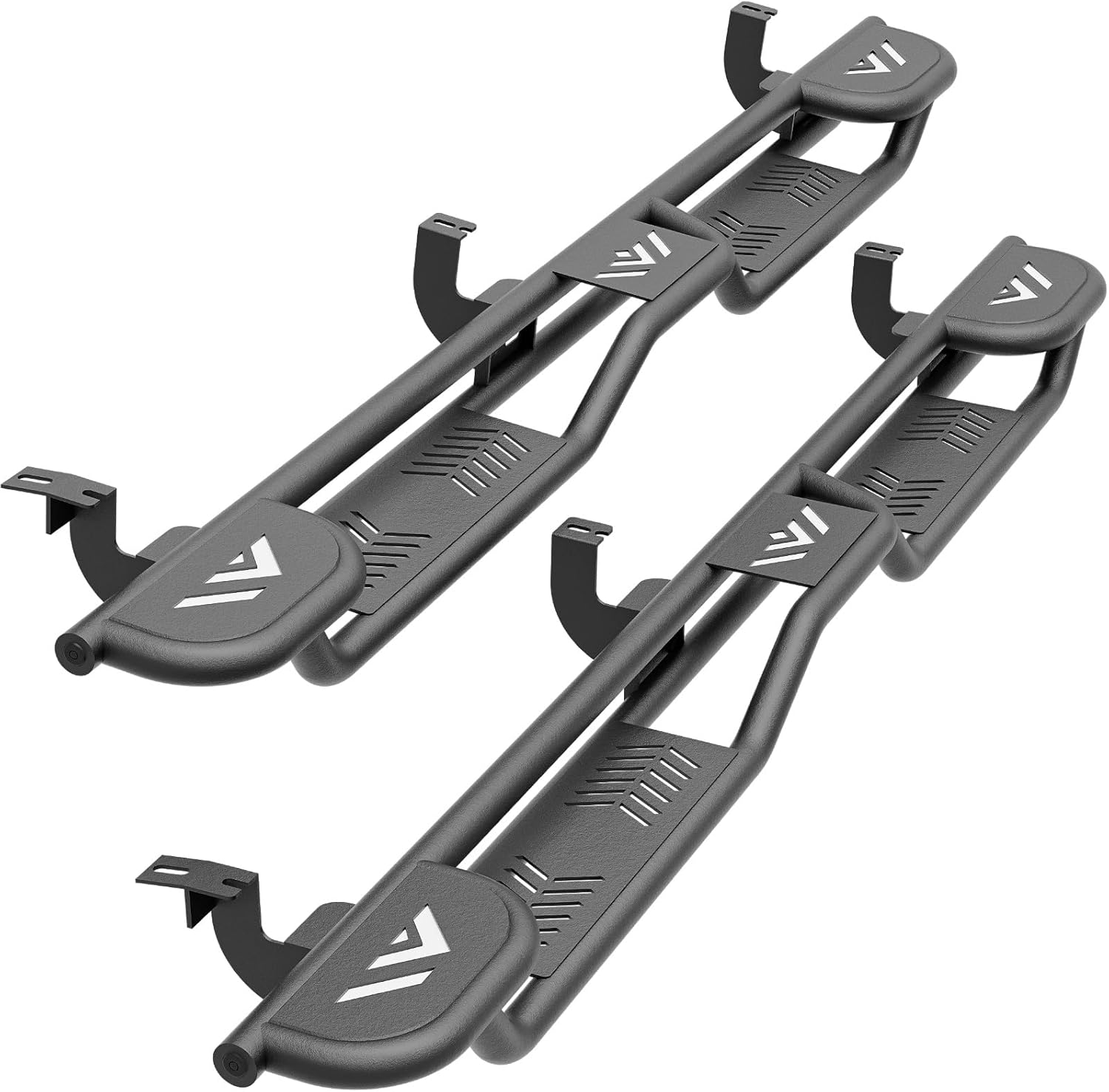 Amazon.com: YZONA Three Raised Steps Running Boards Compatible with ...