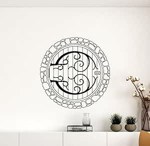 Amazon.com: Hobbit Door Wall Decal Vinyl Sticker Poster Sign Print Wall ...