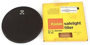 Amazon.com : Vintage Safelight Filter No. 10 5 1/2 Inch Diameter ...