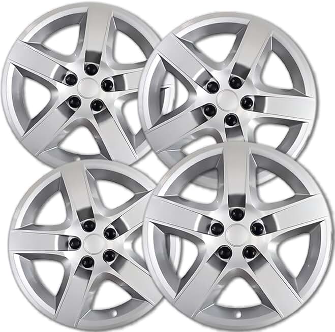 Amazon.com: Hubcaps - Hubcaps / Hubcaps, Trim Rings & Hub Accessories ...