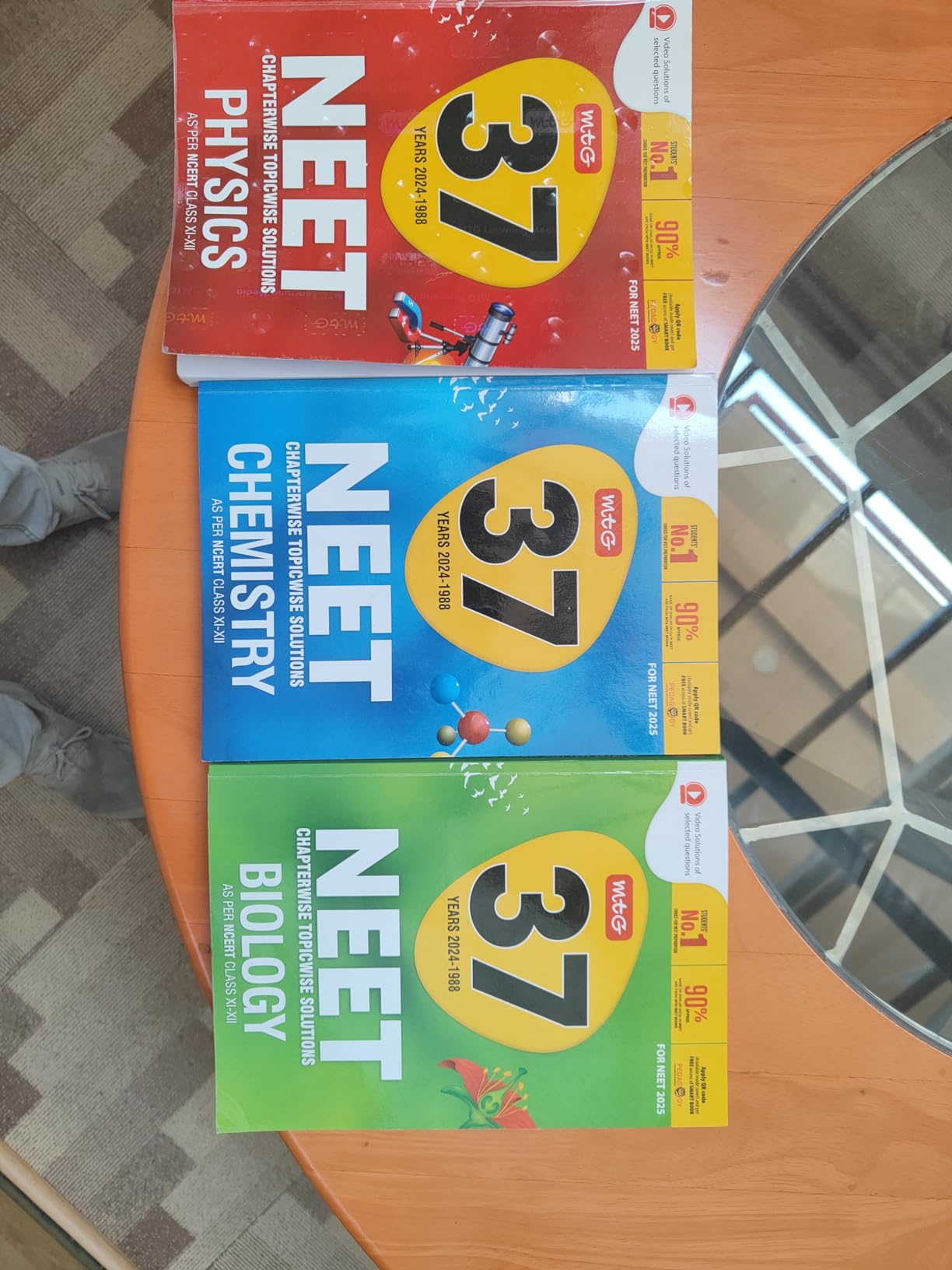 Buy MTG 37 Years NEET Previous Year Solved Question Papers with NEET ...