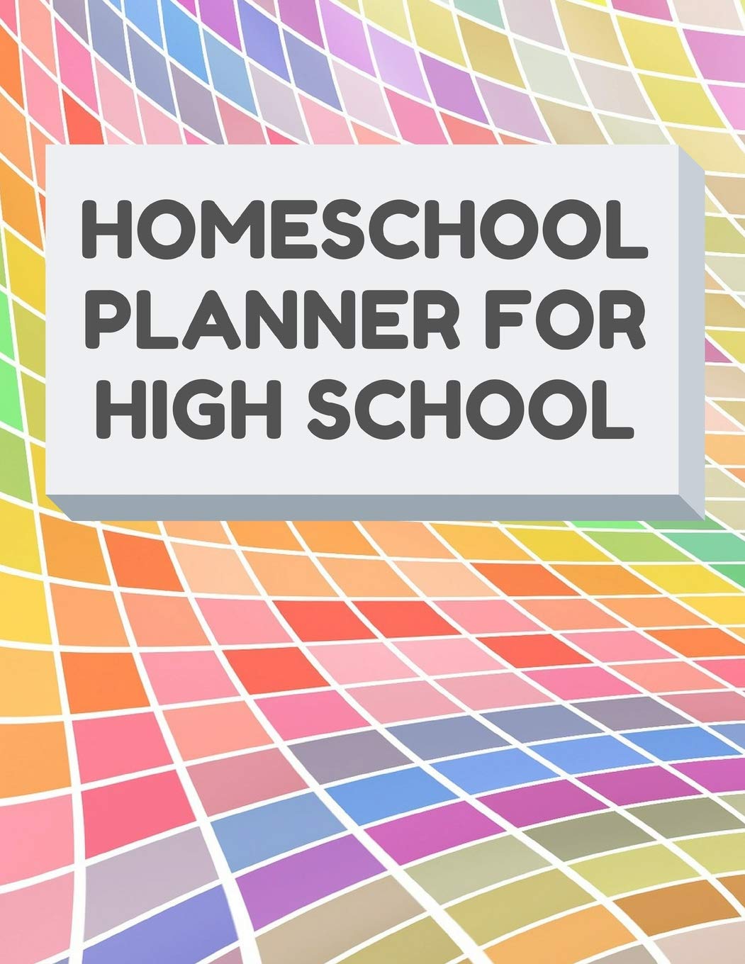 Amazon.com: Homeschool Planner For High School: Planner For One Student ...