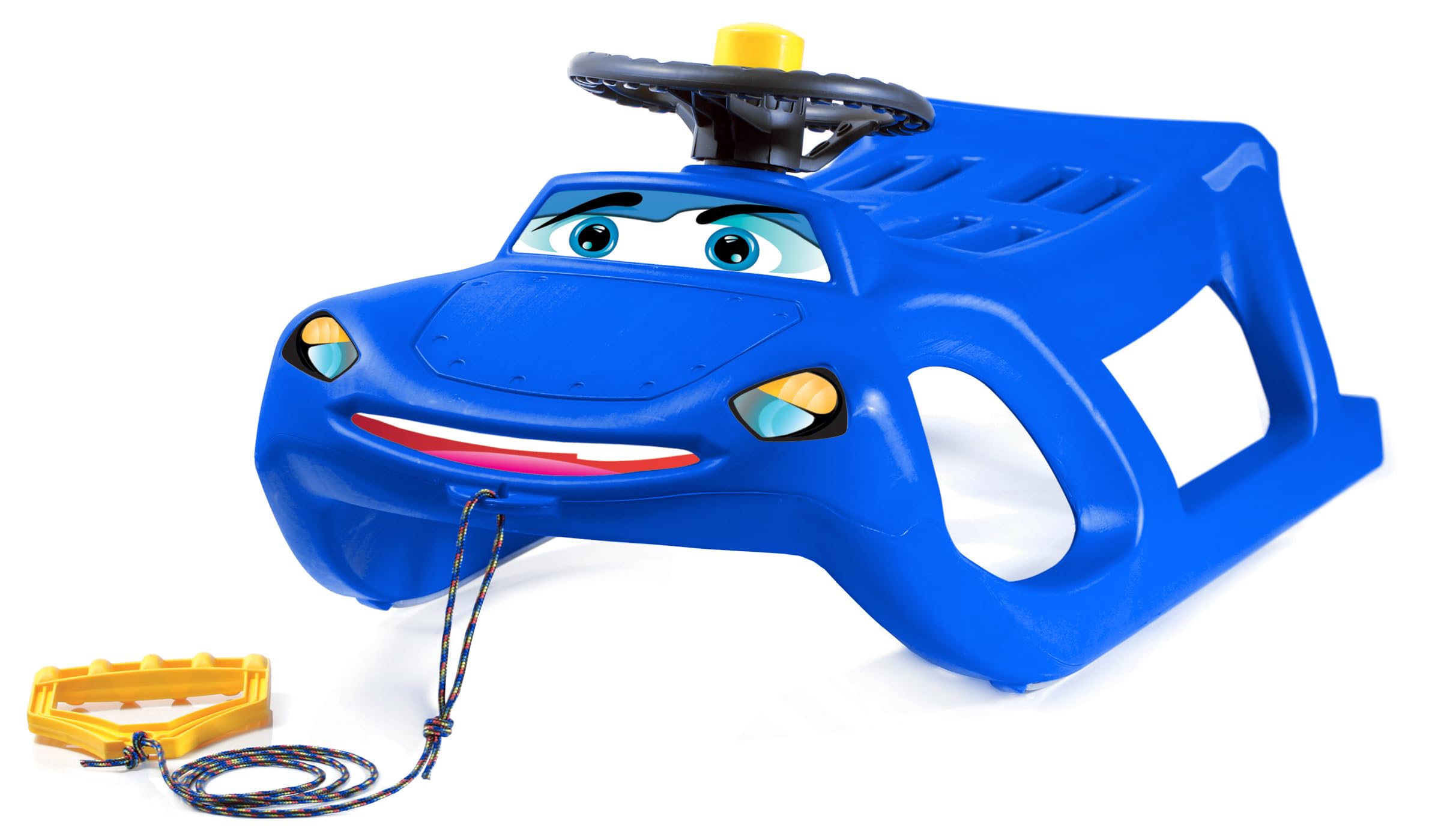 Snapklik.com : ArcticThrill Snow Sled For Kids - SnoWheel Sledge - Toboggan