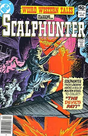 Amazon.com: Weird Western Tales #66 VG ; DC comic book | Scalphunter ...