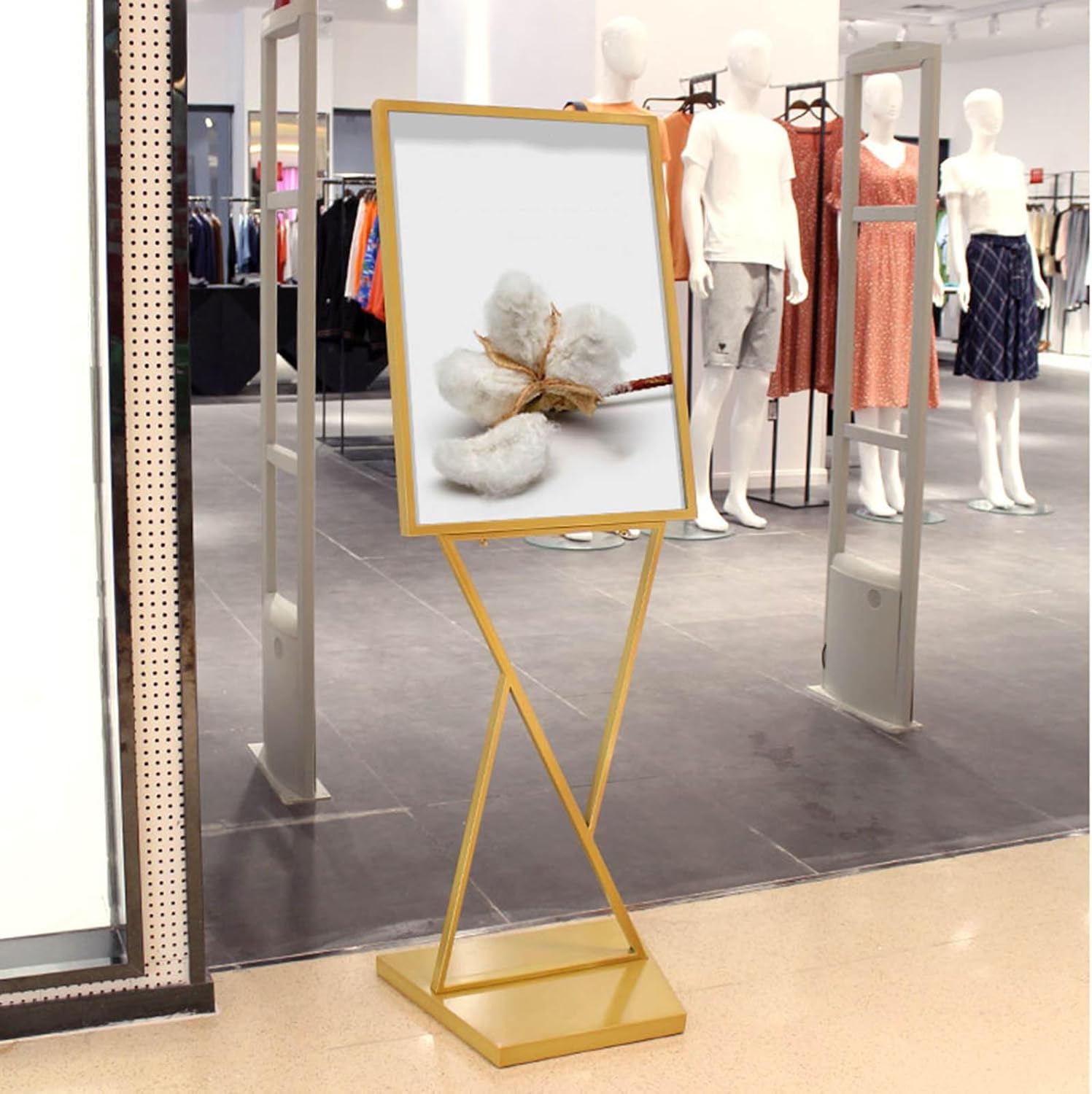 Amazon.com: Double-sided Heavy Duty Sign Stand Holder,floor ...