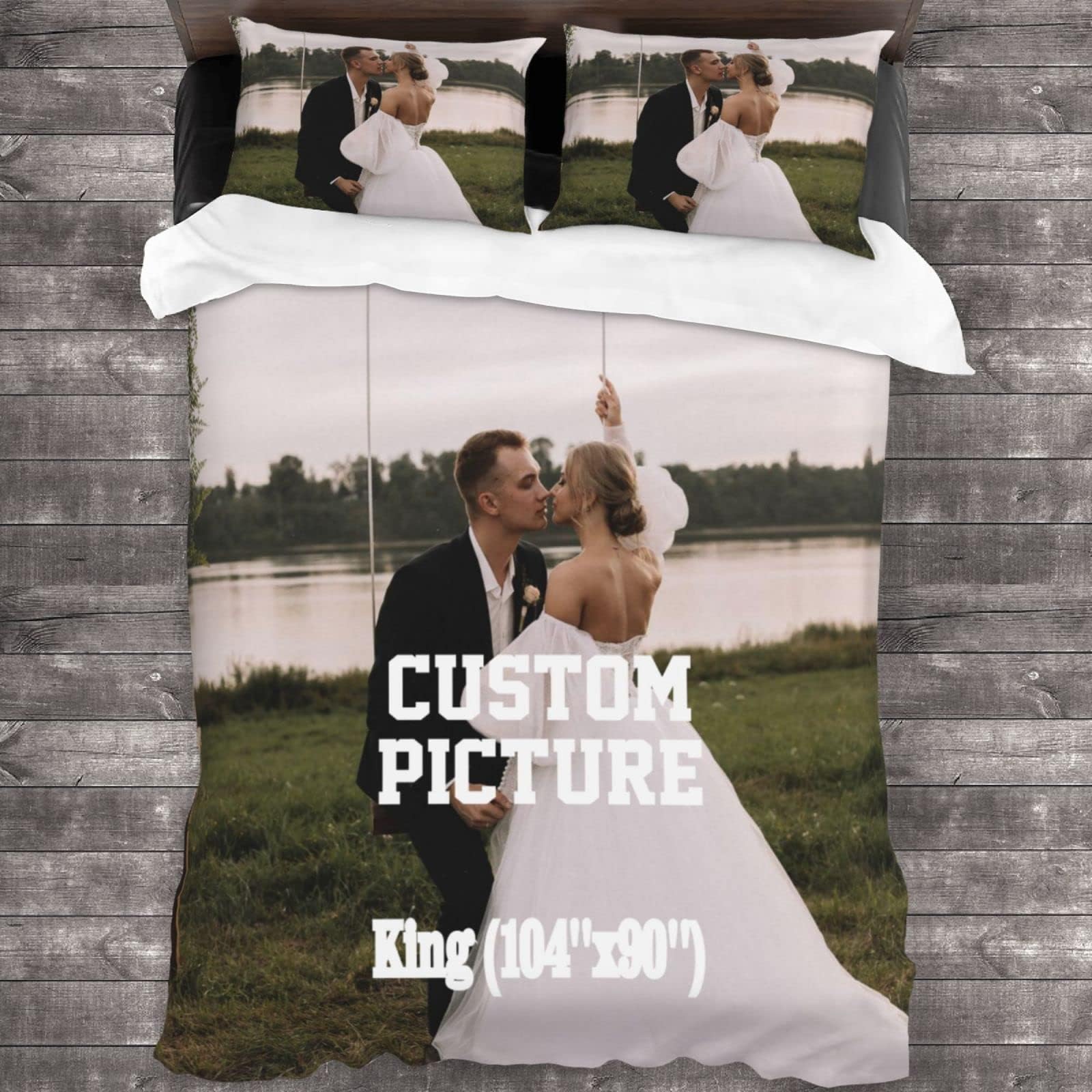 Amazon.com: Custom Comforter Set Customized Bedding Set with Picture ...