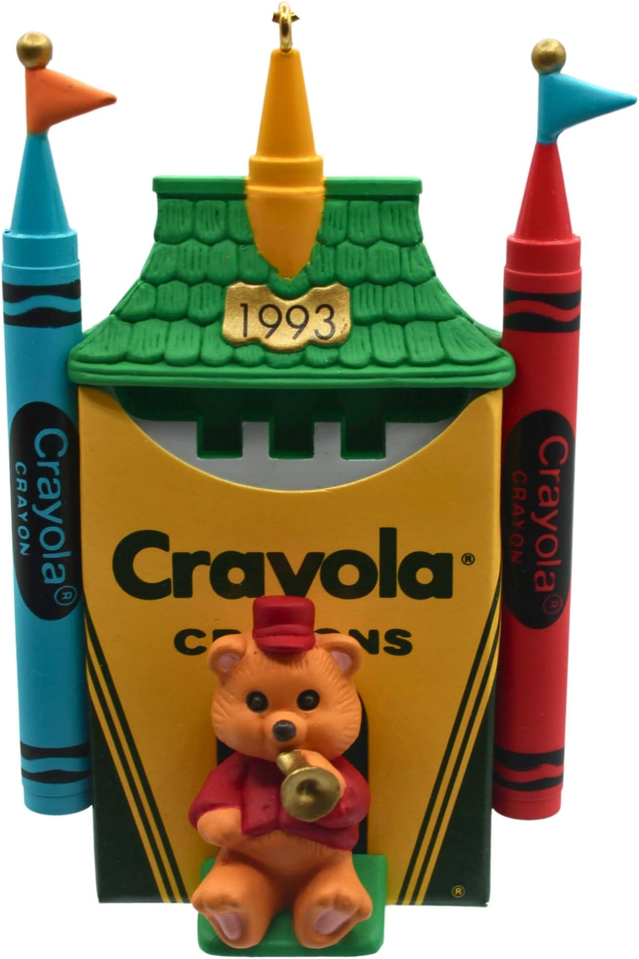 Amazon.com: Hallmark Keepsake Ornament Bright Vibrant Carols Crayola ...