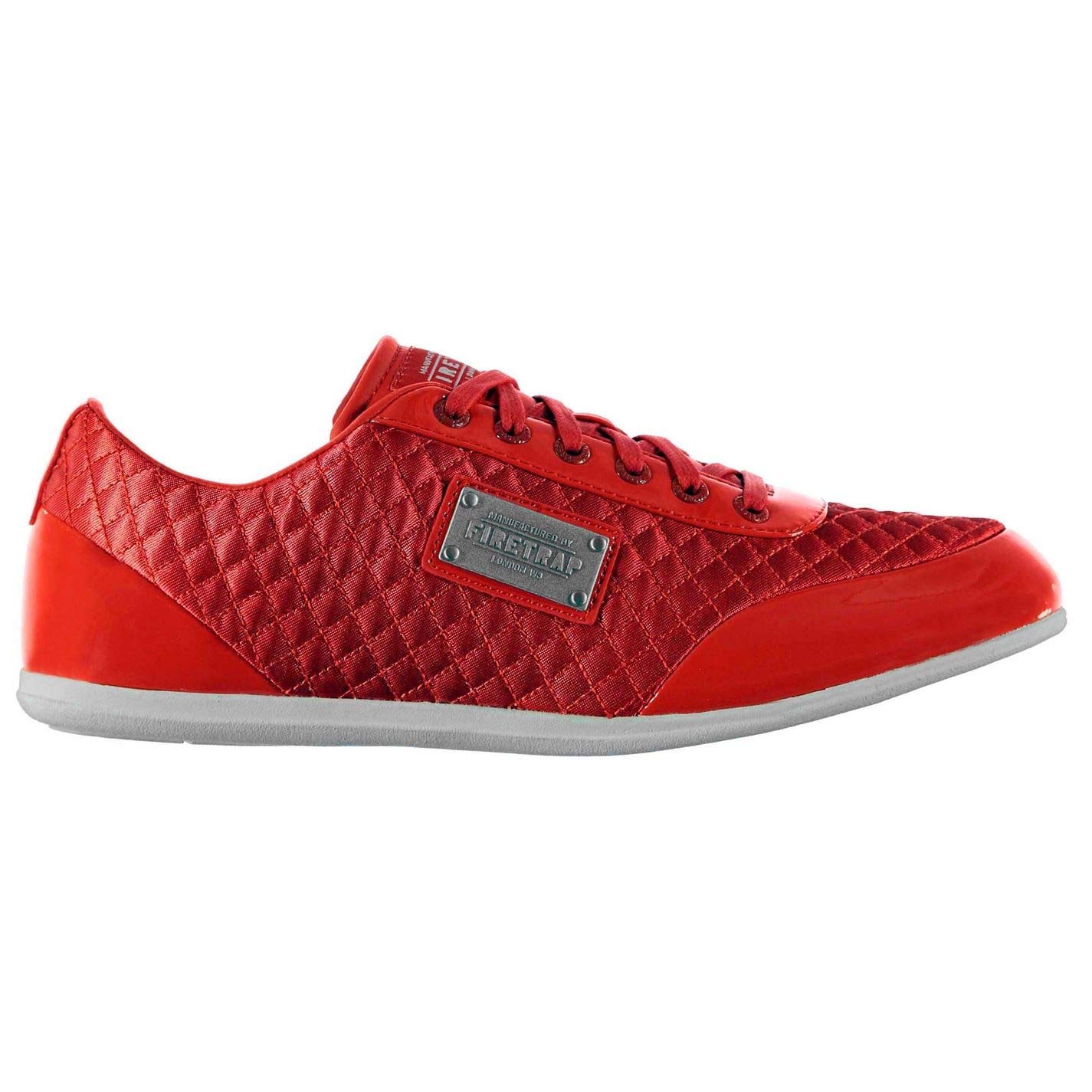 Buy Firetrap Mens Dr Domello Lace Up Trainers Sports Shoes Red 7 at ...