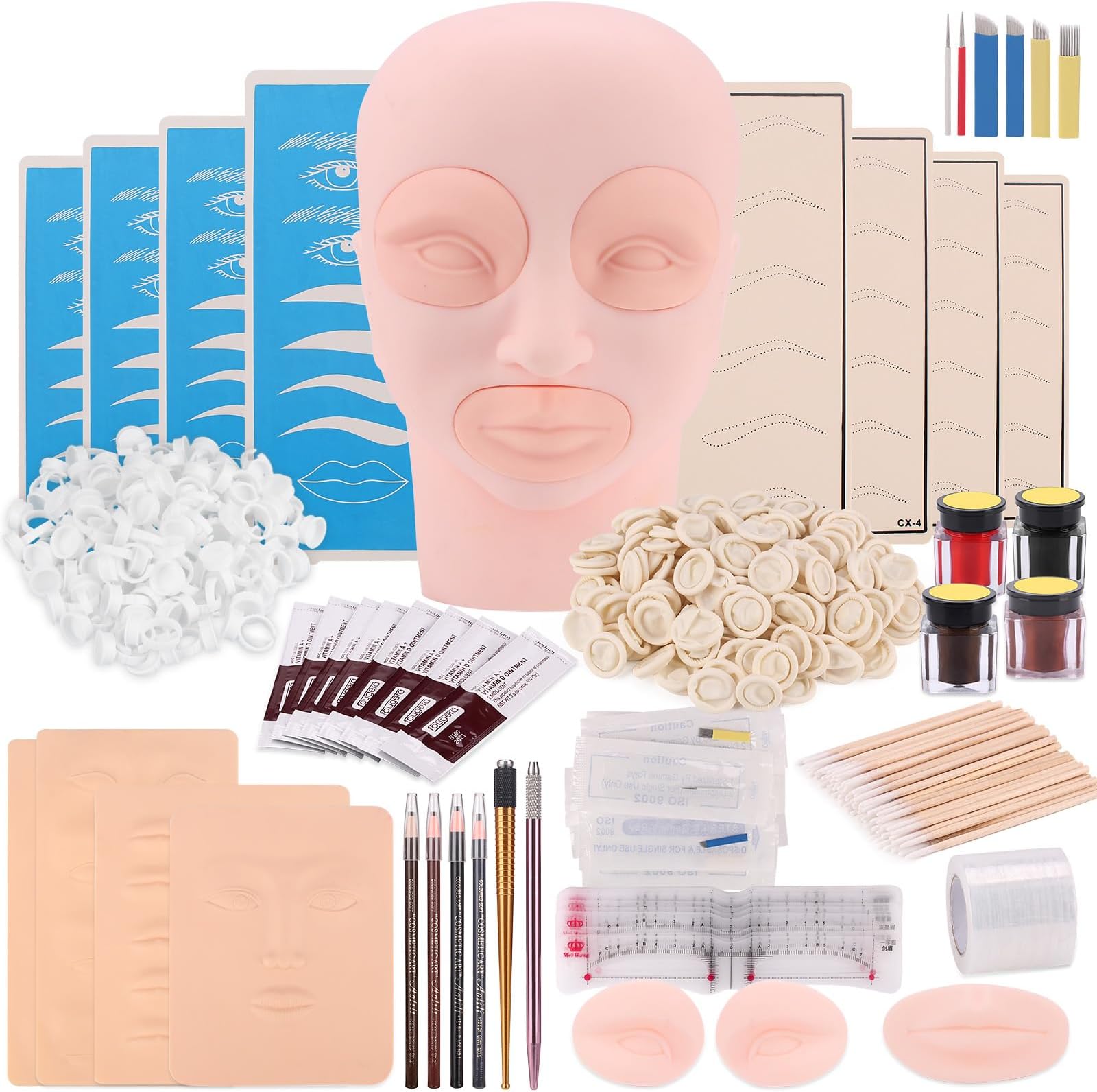 Amazon.com: Faat3 Coi4 Microblading Kit, Eyebrow Pen with Microblading ...