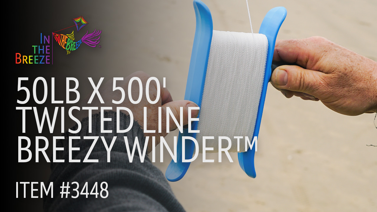 In The Breeze 500 Foot Line Reel Paddle Winder Flying In The Breeze 500 ...