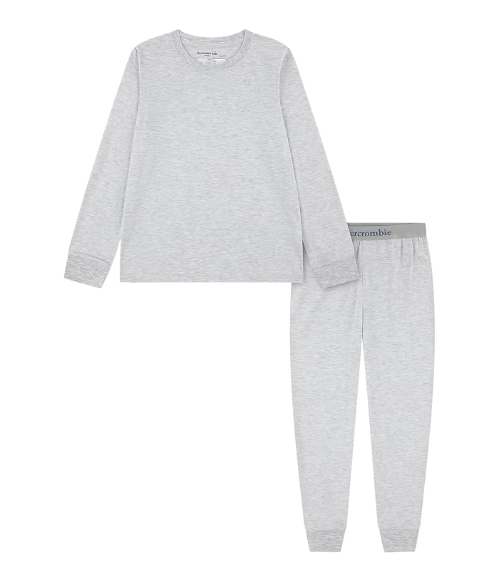 Boy's abercrombie kids Core Long Sleeve Joggers Sleep Set (Big Kid ...