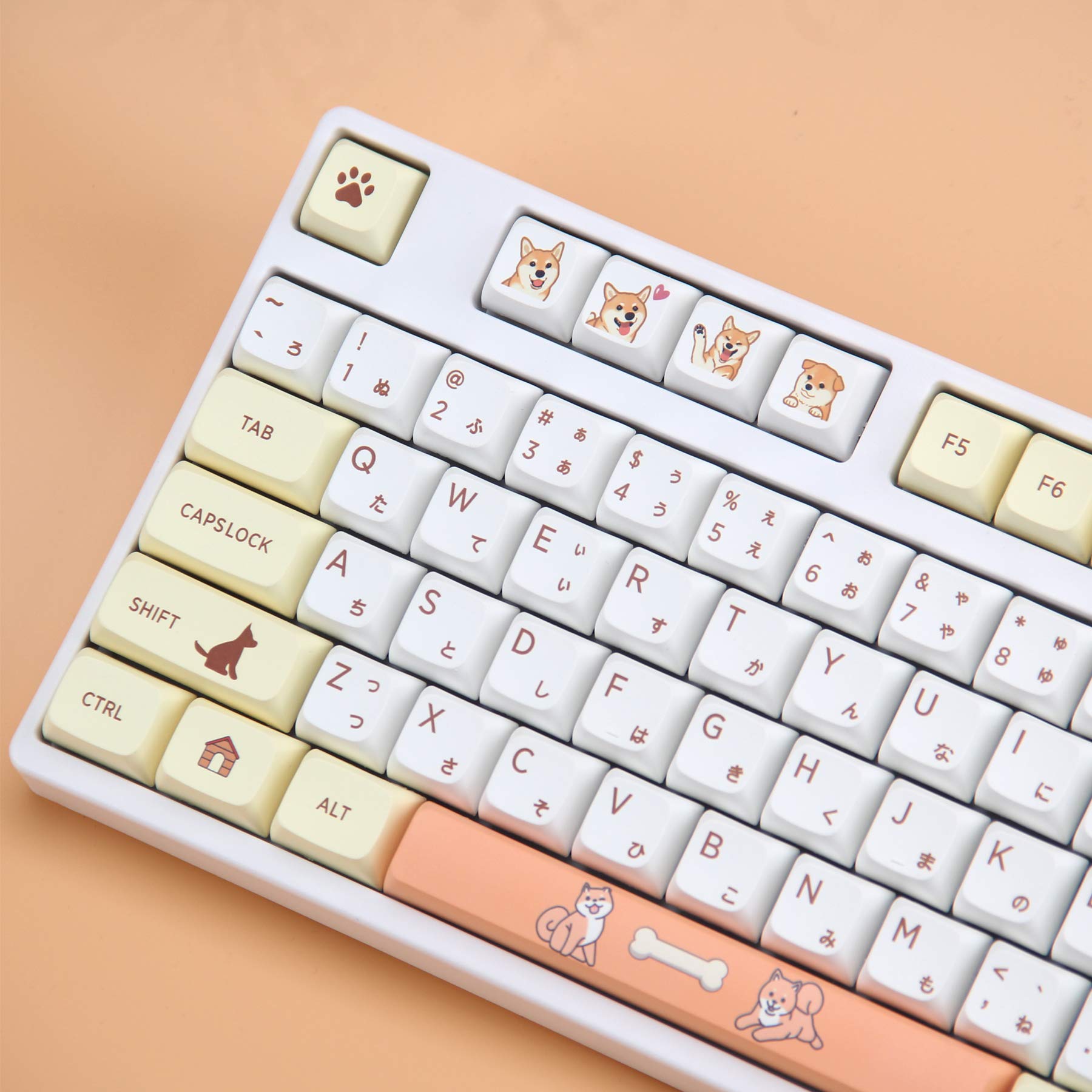 Buy Tokey Keys Set XDA Profile Custom Keycaps PBT Dye Sublimation ANSI ...