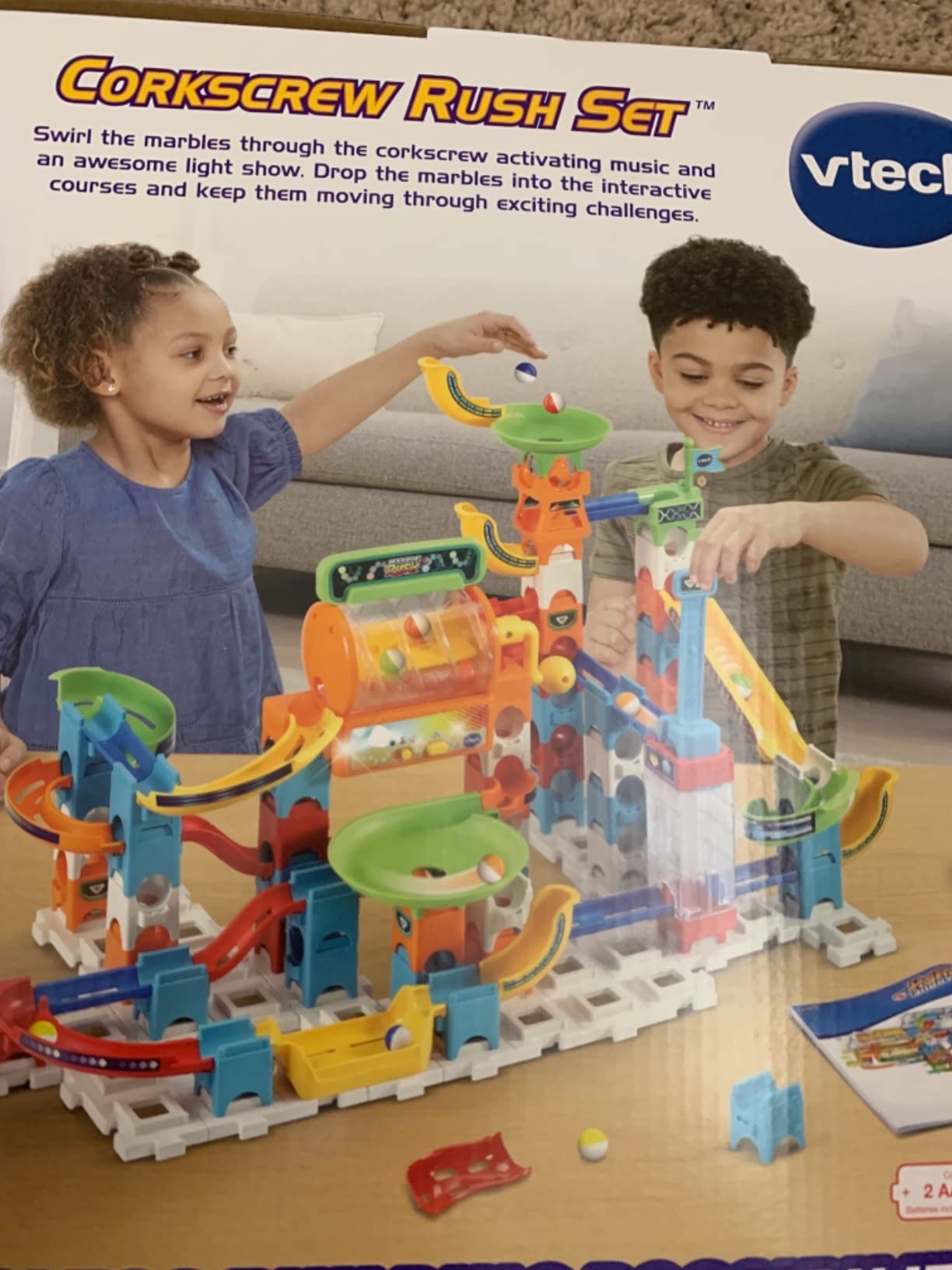 $9/mo - Finance VTech Marble Rush Corkscrew Rush Set | Buy Now, Pay Later