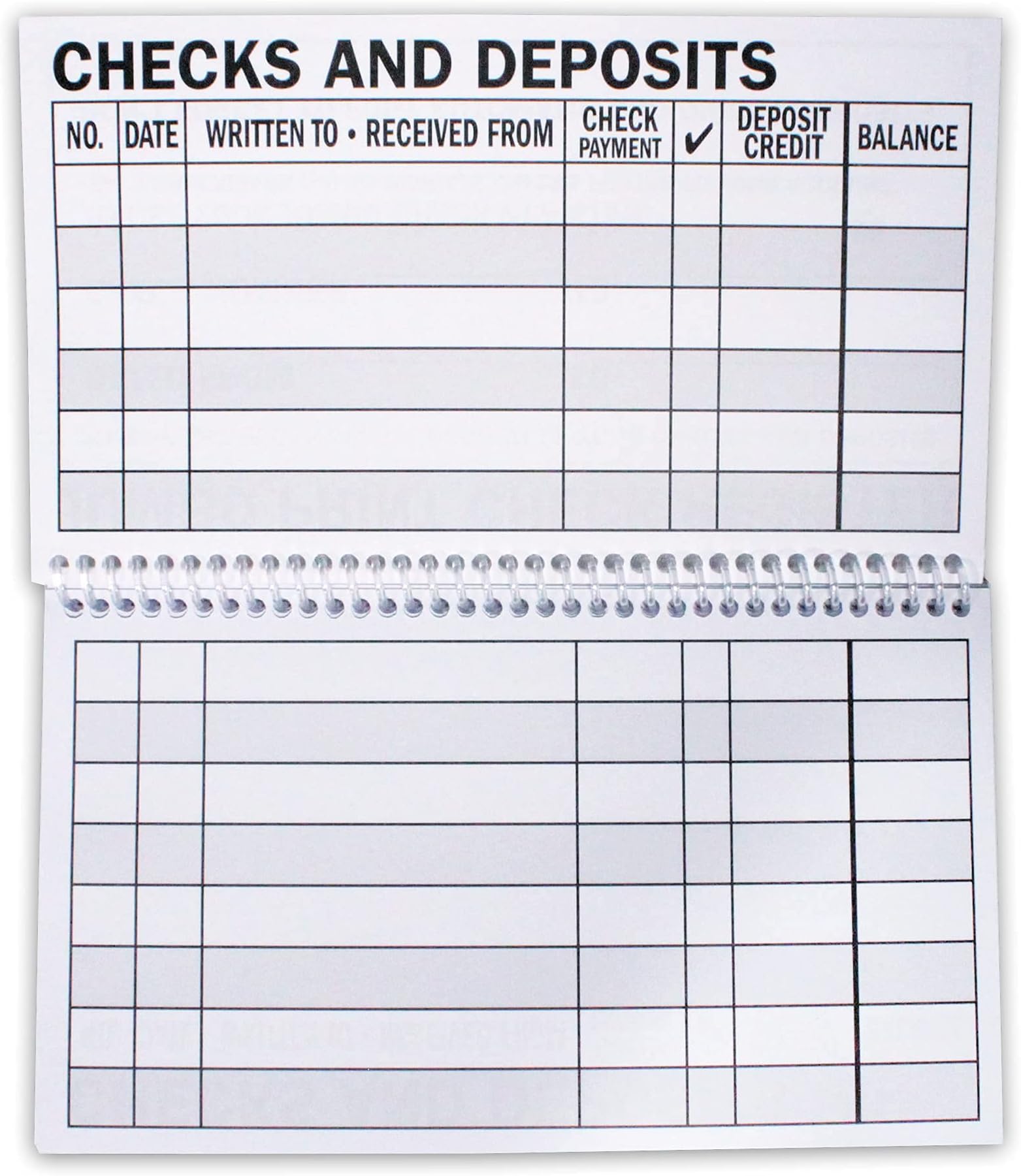 Amazon.com: Giant Easy to Read Checkbook Register : Clothing, Shoes ...