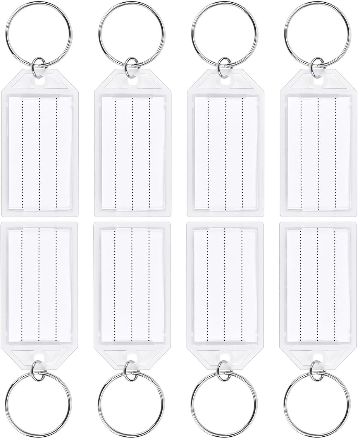 Amazon.com : SallyFashion 24PCS Key Tags with Labels, Plastic Key ...
