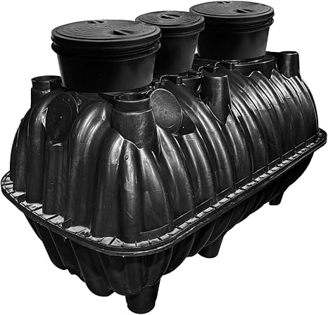 Amazon.com: Natotela 264gal Underground Septic Tank Kit-63.8x37x35.4in ...