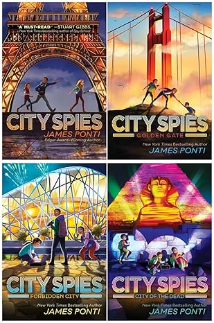 City Spies Series 4 Books Set - City Spies, Golden Gate, Forbidden City ...
