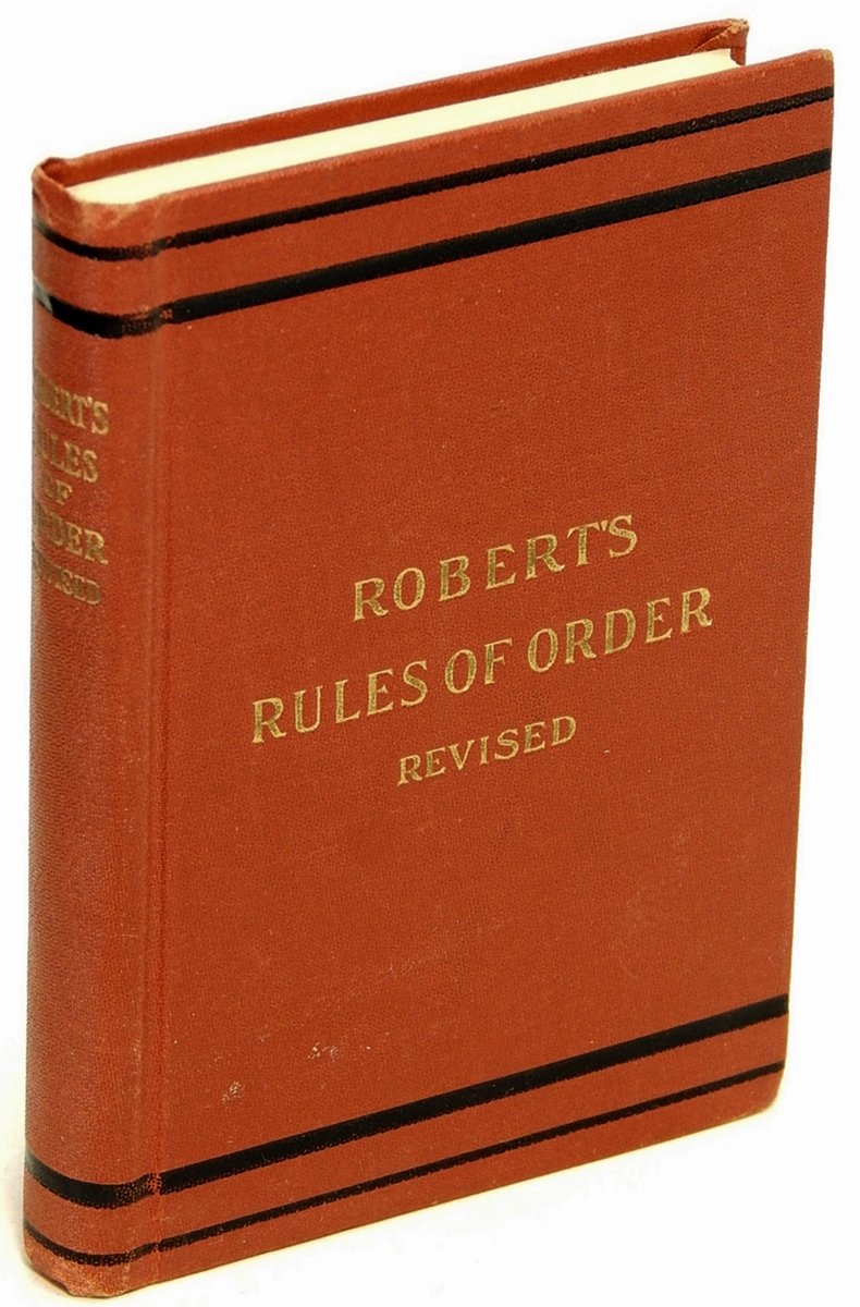 Robert's Rules of Order Revised For Deliberative Assemblies: Robert ...
