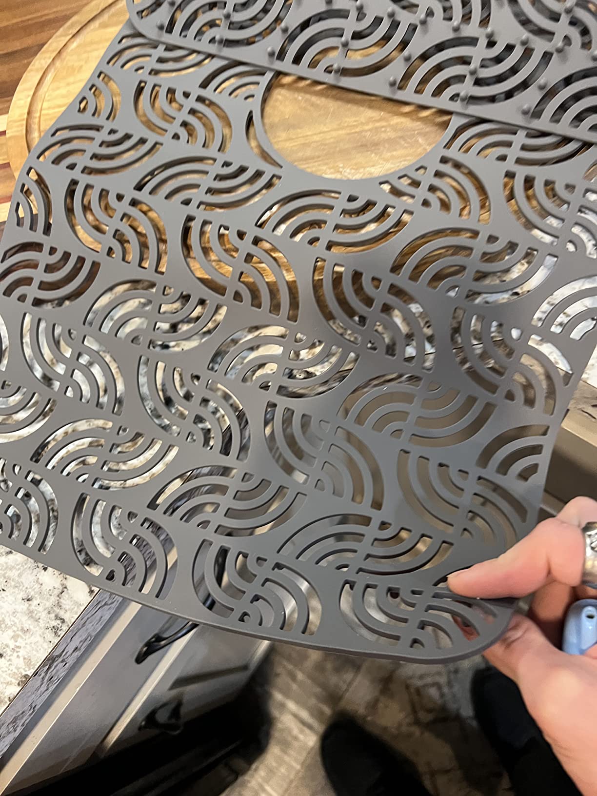 $5/mo - Finance Premium Silicone Sink Protector for Kitchen Sink, 26''x ...