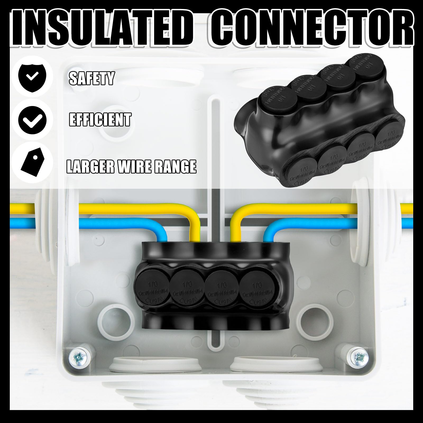 Snapklik.com : Copkim 5 Pack Multi Cable Connectors