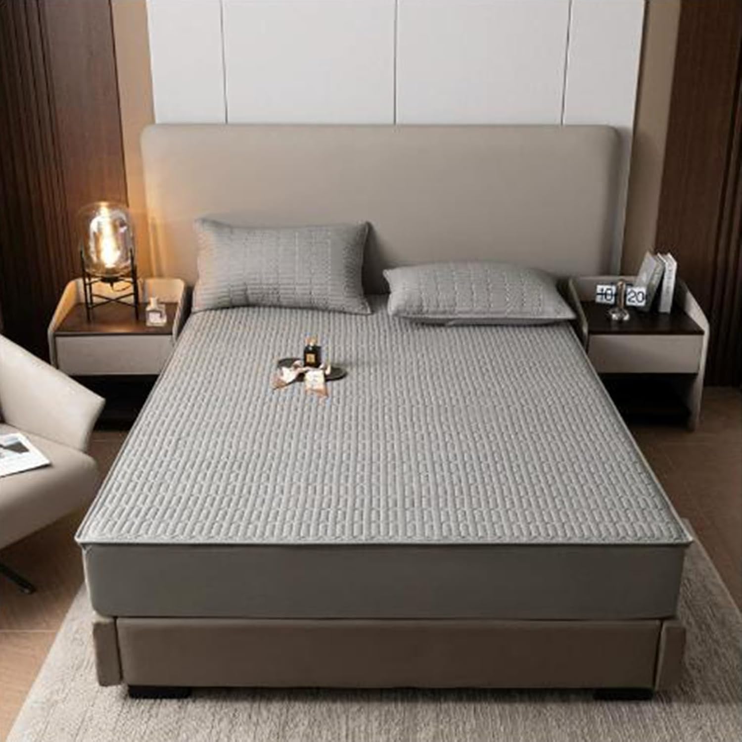 Premium Zippered Mattress Encasement, Zipper Mattress Cover with Six ...