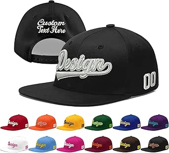 KXK Custom Embroidered Baseball Cap - Personalized Logo/Text Front ...