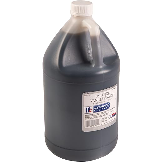 Amazon.com: McCormick Culinary Imitation Vanilla Flavoring, 1 gal - One ...