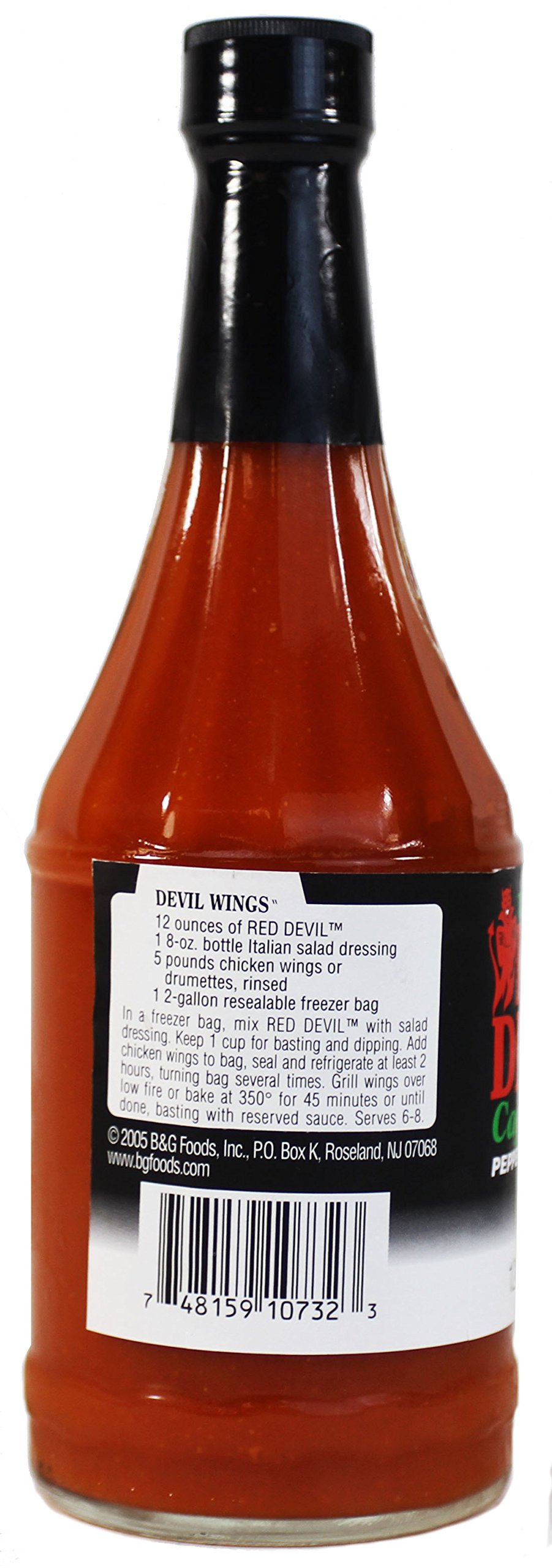 Snapklik.com : Trappeys Red Devil Sauce Hot 12 Fl Oz