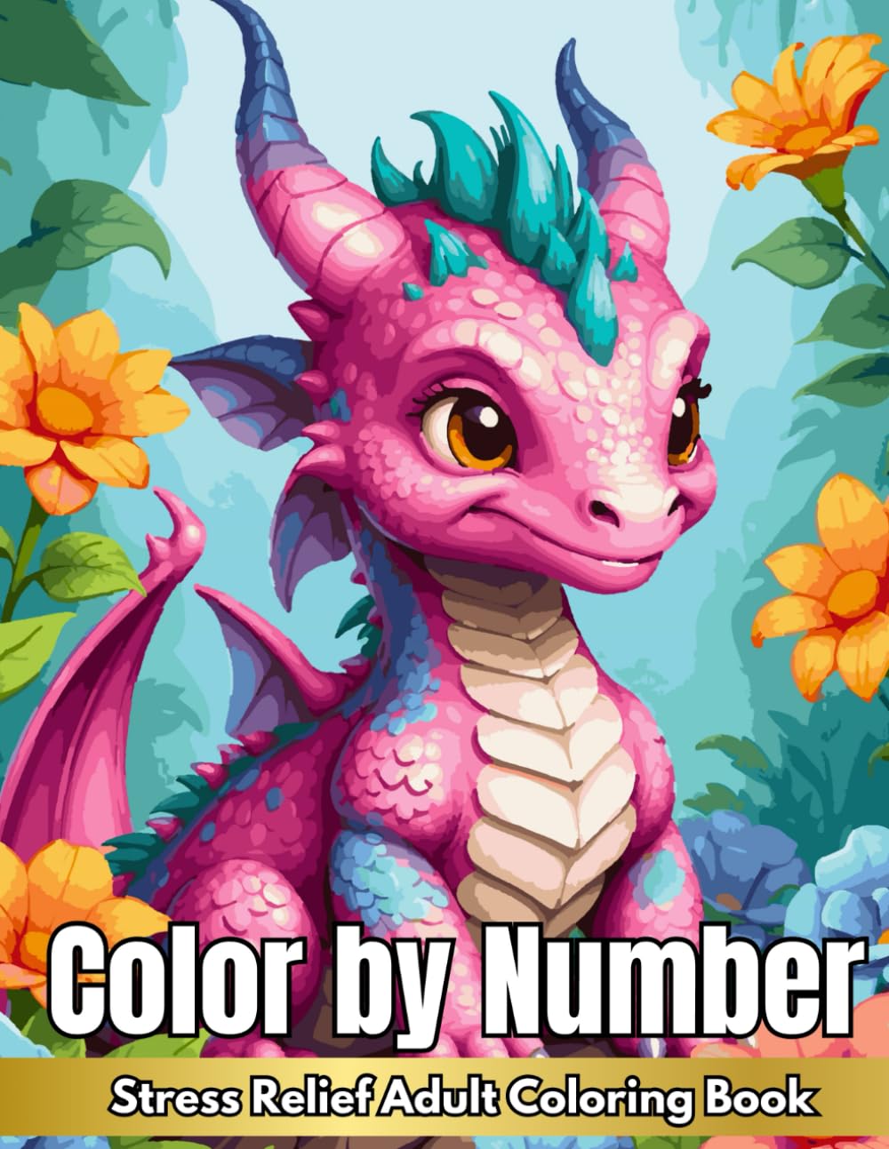 Amazon.com: Color by Number Adult Coloring Book: Relaxing Drawings with ...
