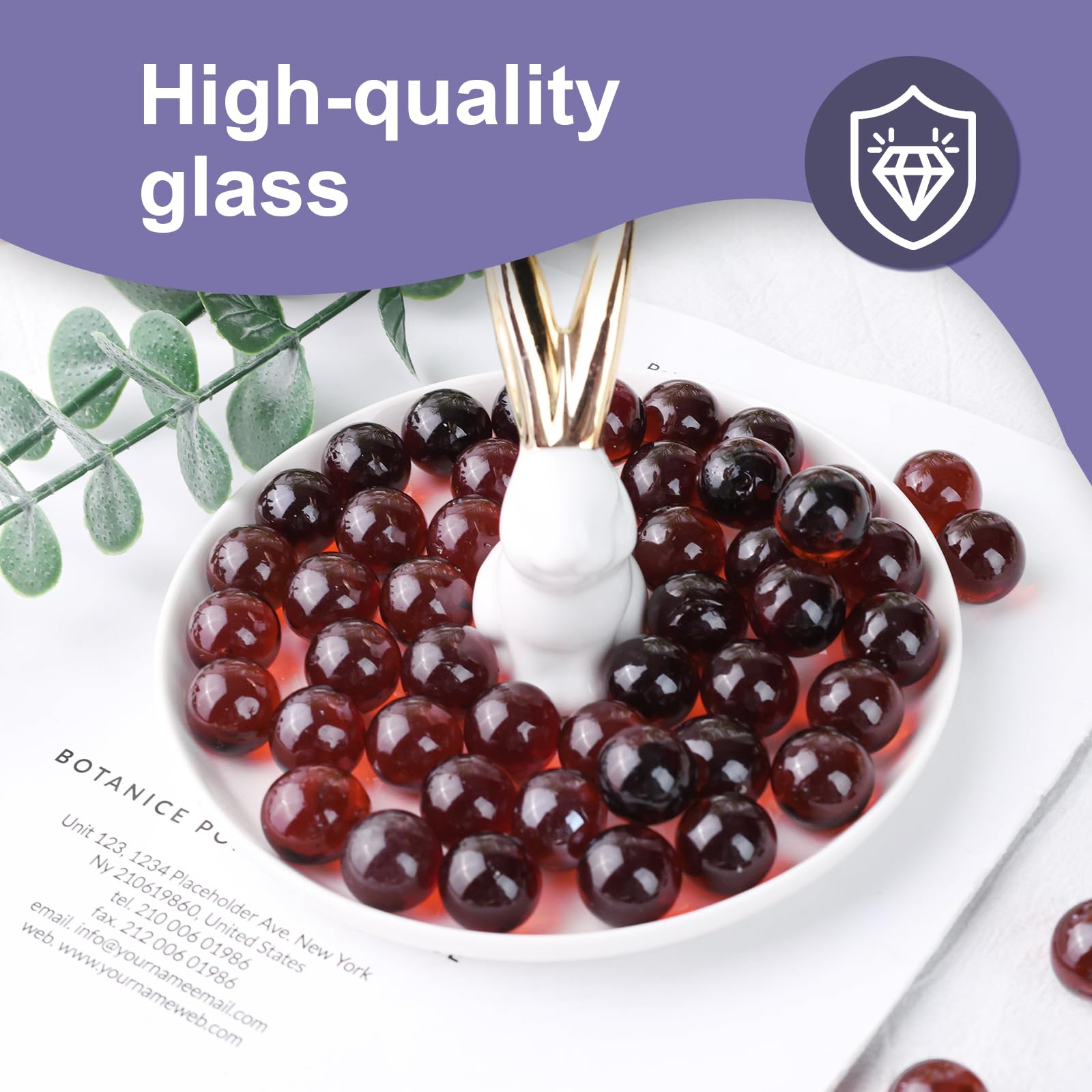 Snapklik.com : 1LB Glass Marbles Bulk, Round Glass Marbles 0.63 Inch ...