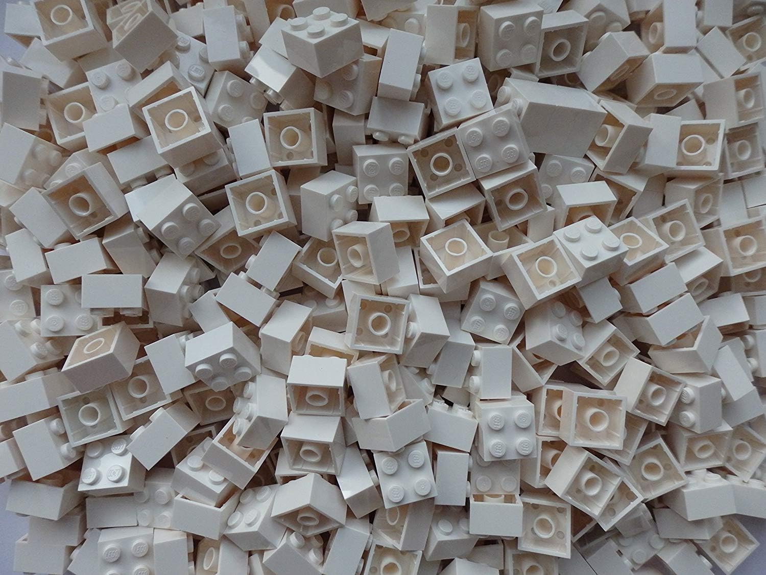 LEGO Bricks: White 2x2. Part 3003 (X 50) : Amazon.co.uk: Toys & Games