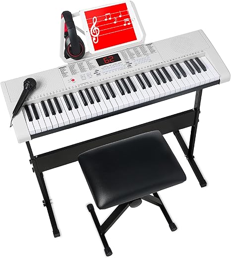 Amazon.com: Best Choice Products 61-Key Electronic Keyboard Piano ...