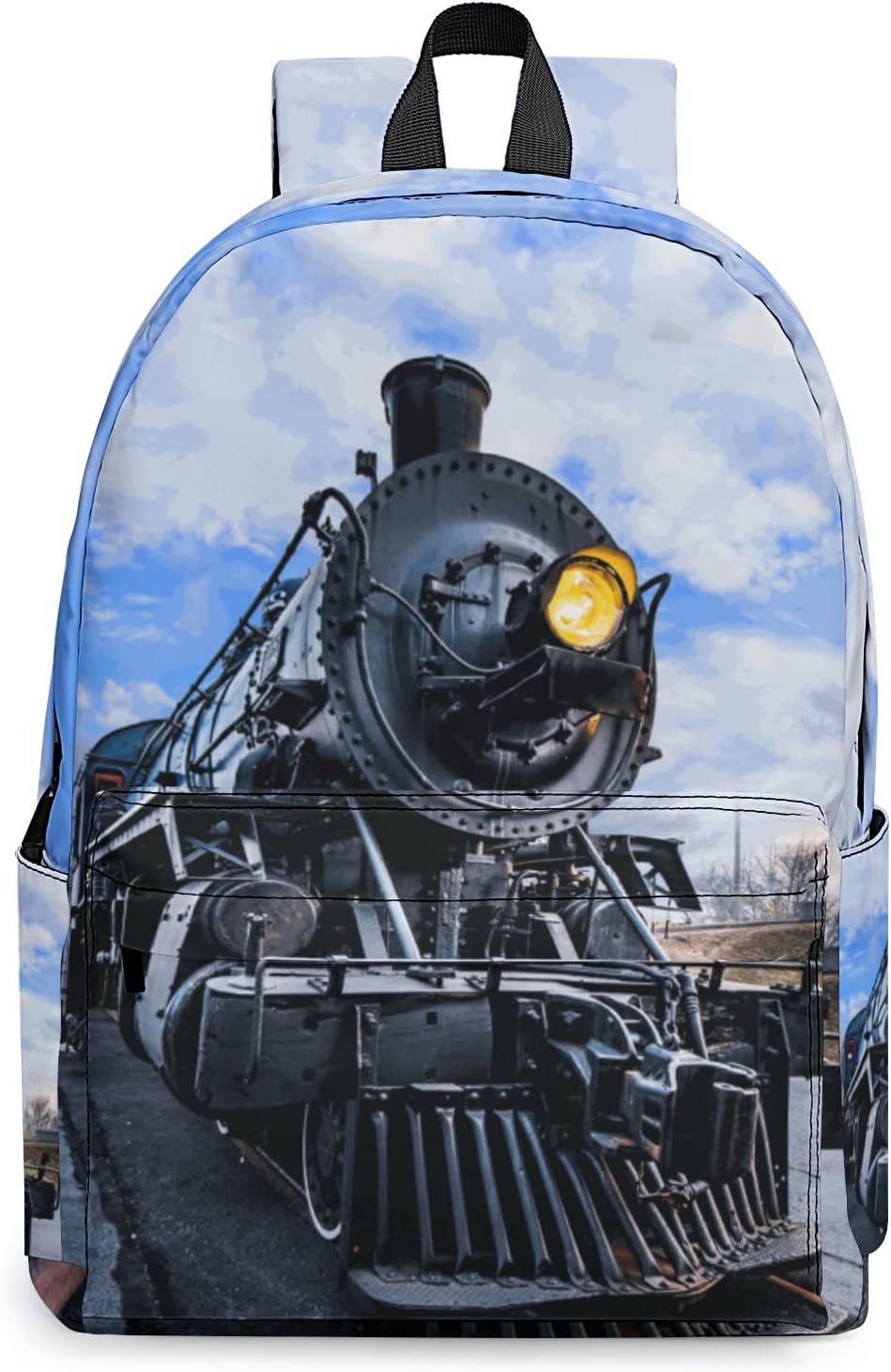 Amazon.com: Ulbraofs Train Backpack for Kids, 17" School Bookbag for ...