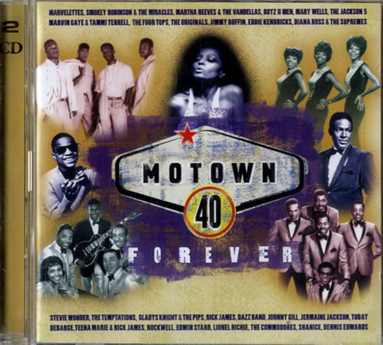 Motown 40 Forever: Motown Forever: Amazon.fr: CD et Vinyles}