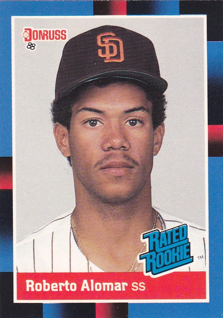 Amazon.com: 1988 DONRUSS ROBERTO ALOMAR RC ROOKIE CARD : Sports & Outdoors