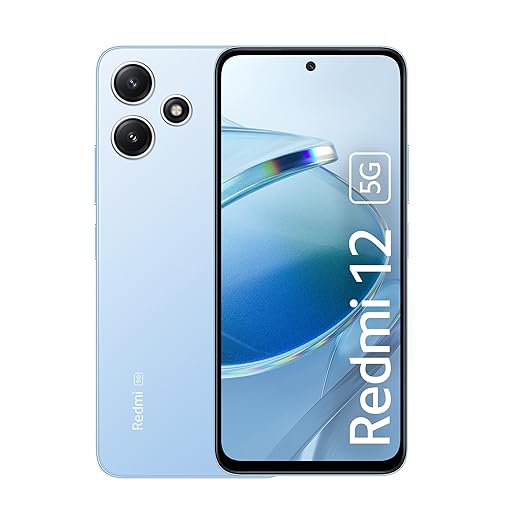 Redmi 12 5G Pastel Blue 6GB RAM 128GB ROM : Amazon.in: Electronics