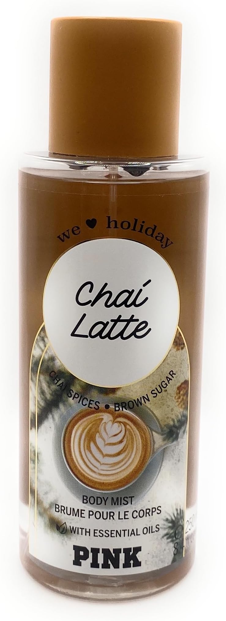 Amazon.com: Victoria's Secret Pink Chai Latte Scented Body Mist Chai ...