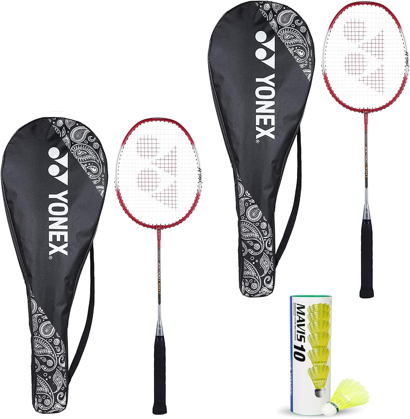 Buy Yonex Best Beginner's Badminton Combo (ZR 100 Light Aluminum Blend ...