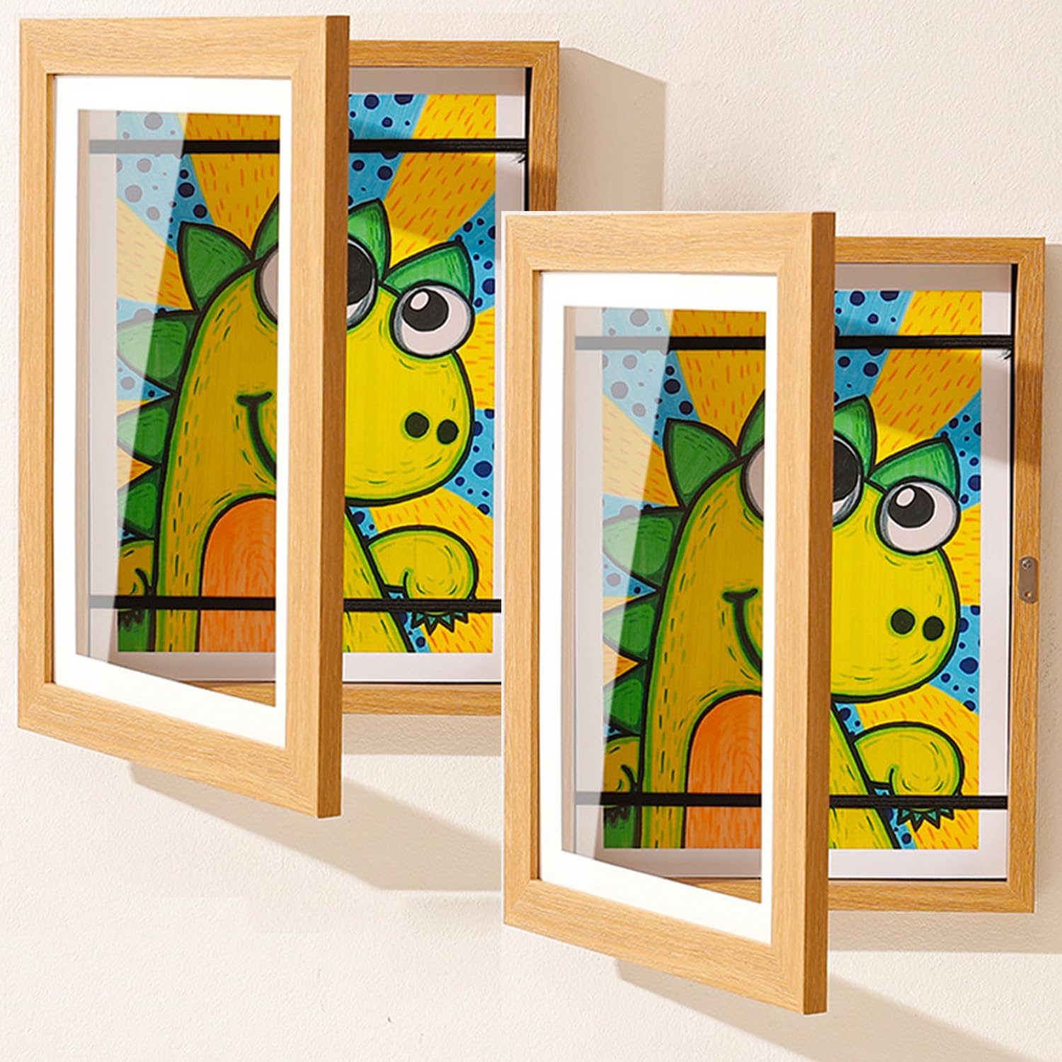 2 x Kids Art Frame A4 Size | Front Opening | Horizontal and Vertical ...